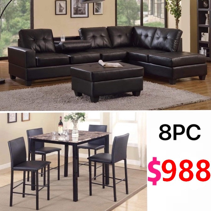 8PC. ROOM PACKAGE – VIVI Furniture