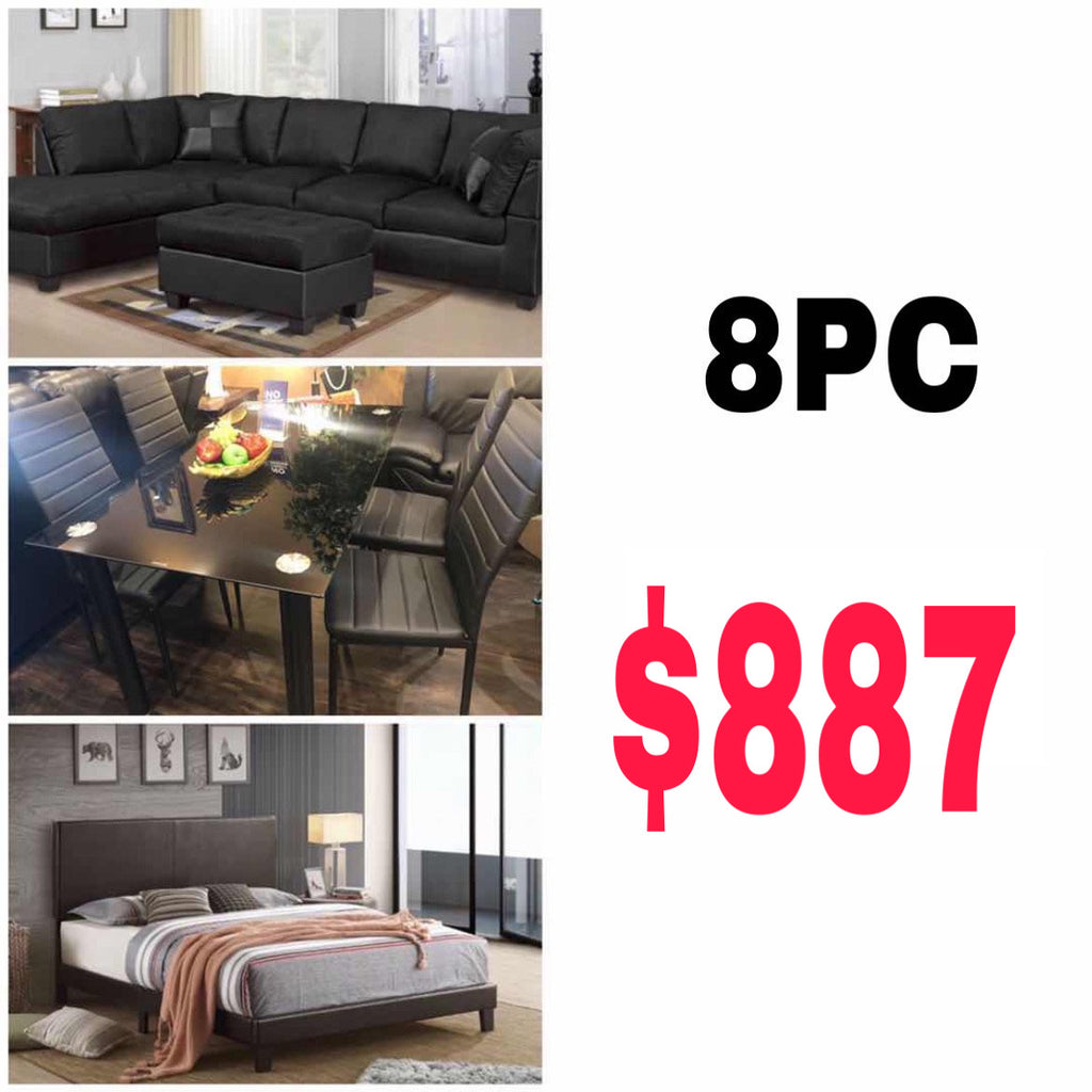 8PC.ROOM PACKAGE – VIVI Furniture